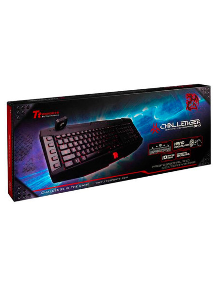 Thermaltake TTesports Challenger Pro Gaming keyboard / Retroiluminado