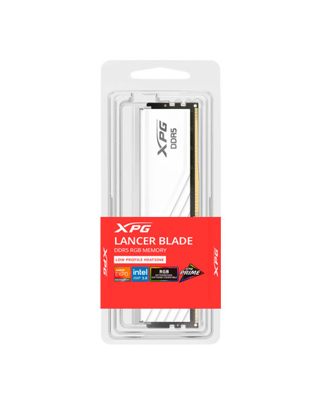 16GB ADATA XPG LANCER BLADE RGB WHITE (1X16GB) 6000MTS CL48 -DDR5
